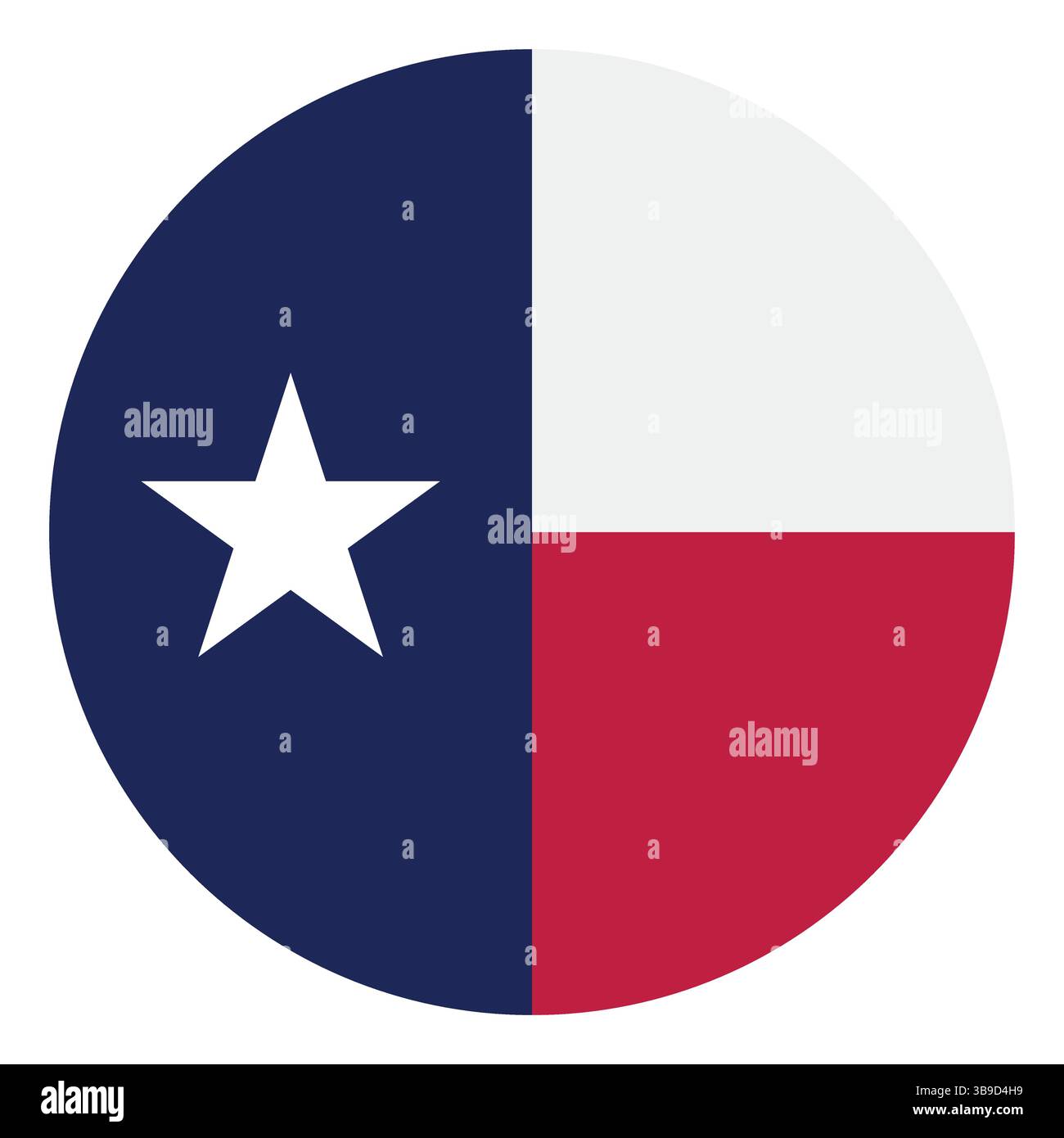 Flag of Texas. Texas flag. Texas circle flag logo icon computer vector ...