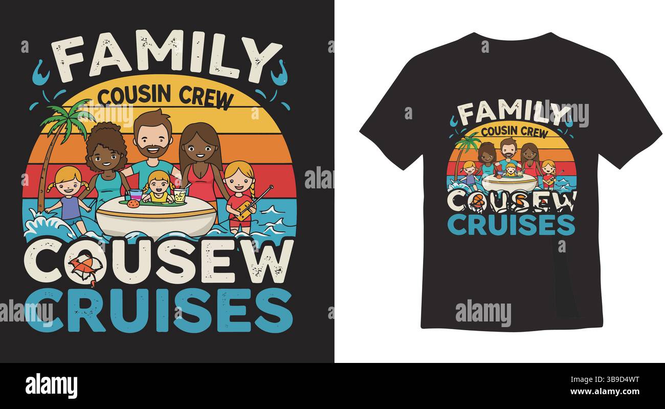 Group cruise t shirt design hi-res stock photography and images - Alamy