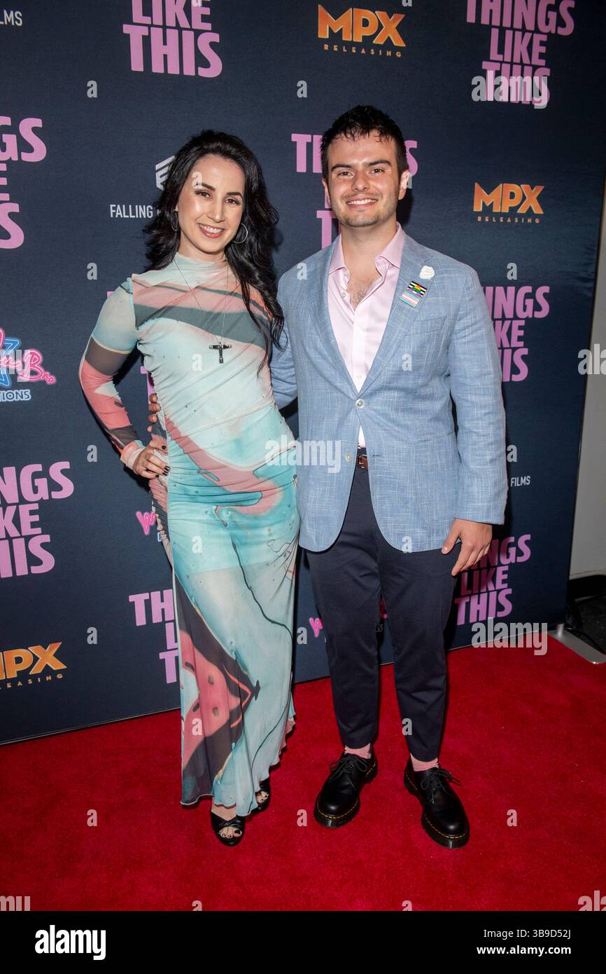 New York, United States. 08th May, 2025. Emily Rafala and Danny ...