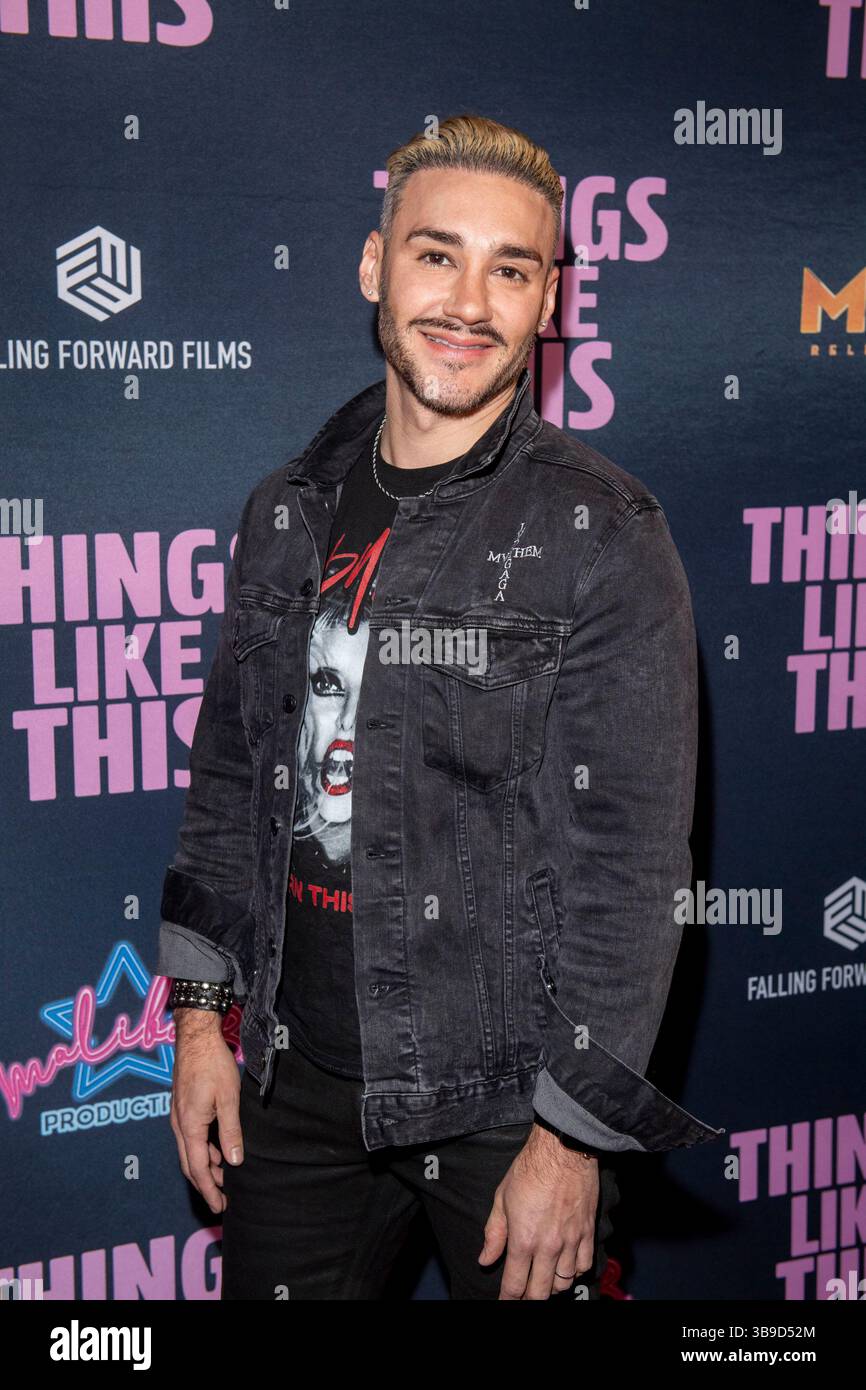 Chris Rodriguez attends the world premiere of MPX's ''Things Like This ...