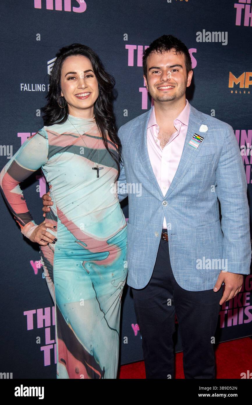 New York, United States. 08th May, 2025. Emily Rafala and Danny ...