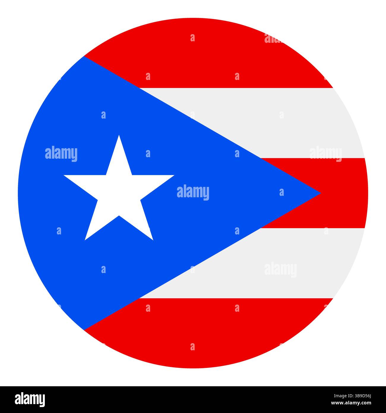 Flag of Puerto Rico. Puerto Rico flag. Puerto Rico circle flag logo ...