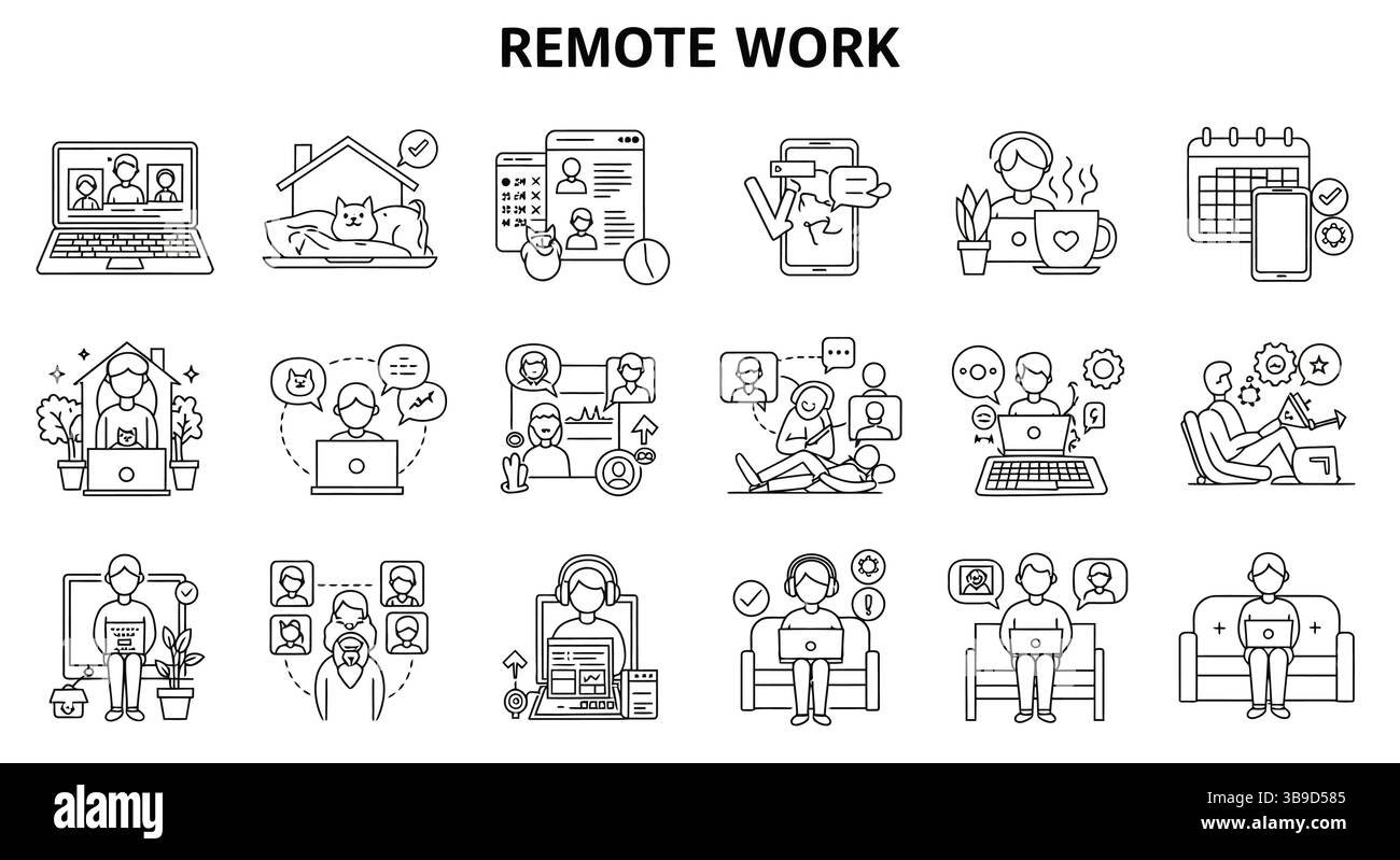 Business Analytics Icon – Flat Line Symbol Representing Data Insights ...