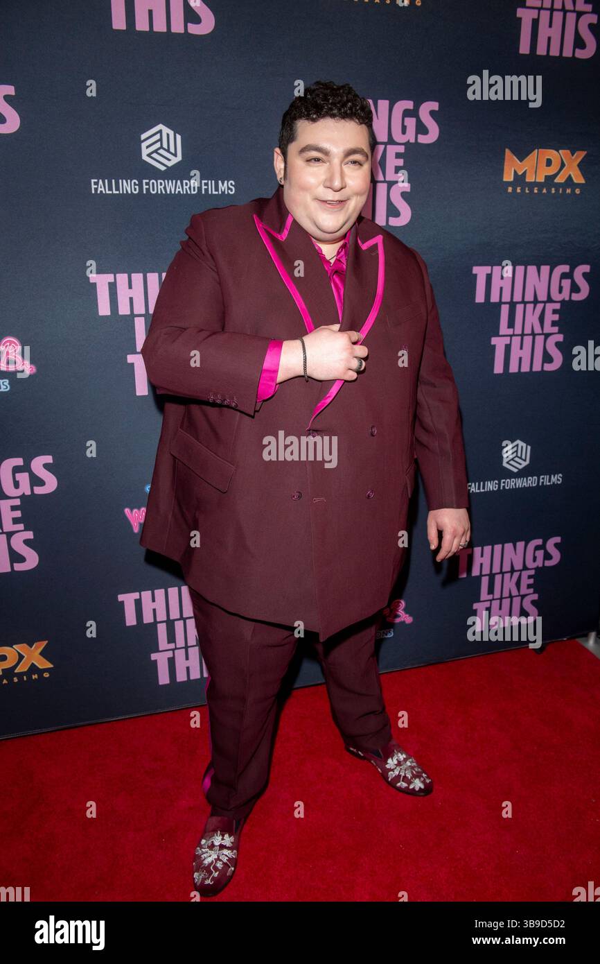 New York, United States. 08th May, 2025. Max Talisman attends MPX's ...