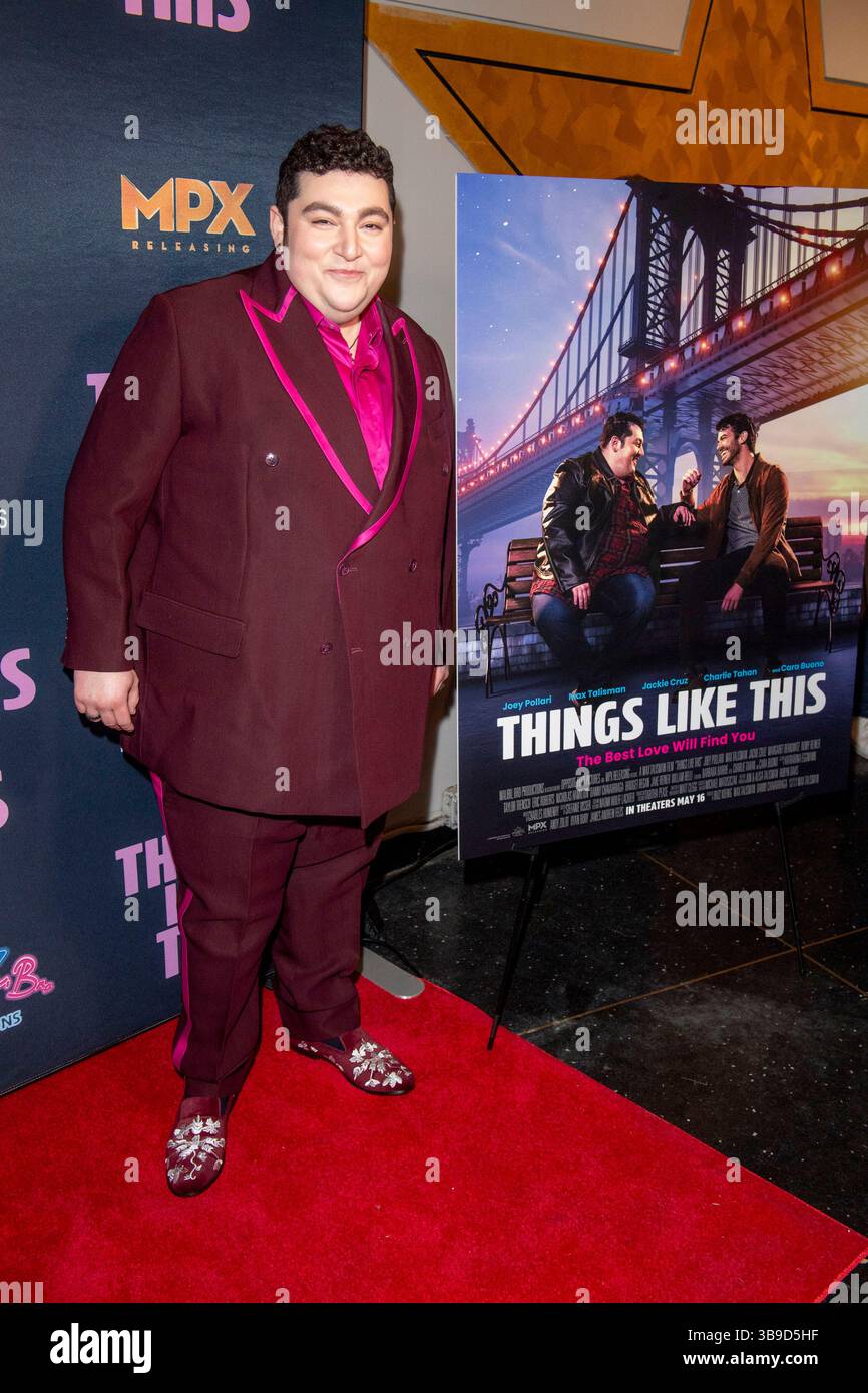 New York, United States. 08th May, 2025. Max Talisman attends MPX's ...
