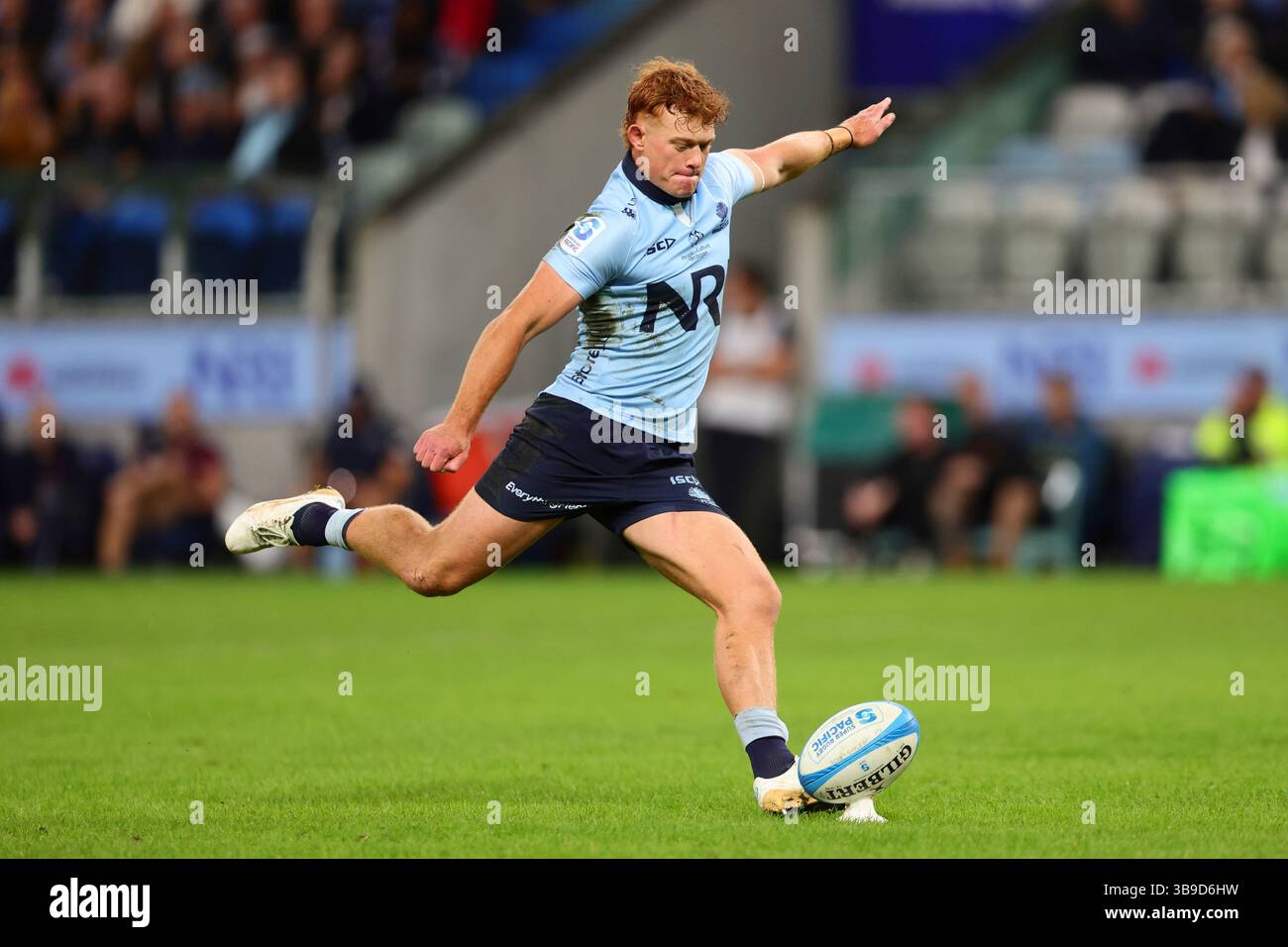SYDNEY, AUSTRALIA - MAY 09: Tane Edmed of the Waratahs converts a try ...