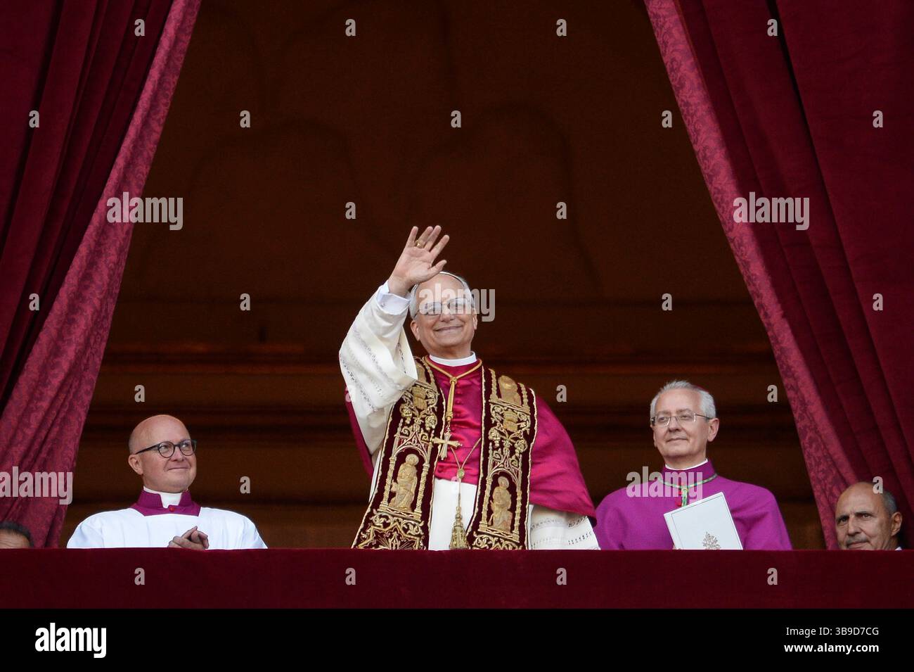 Italy, Rome, Vatican City, May 8, 2025 : Cardinal Robert Prevost has ...