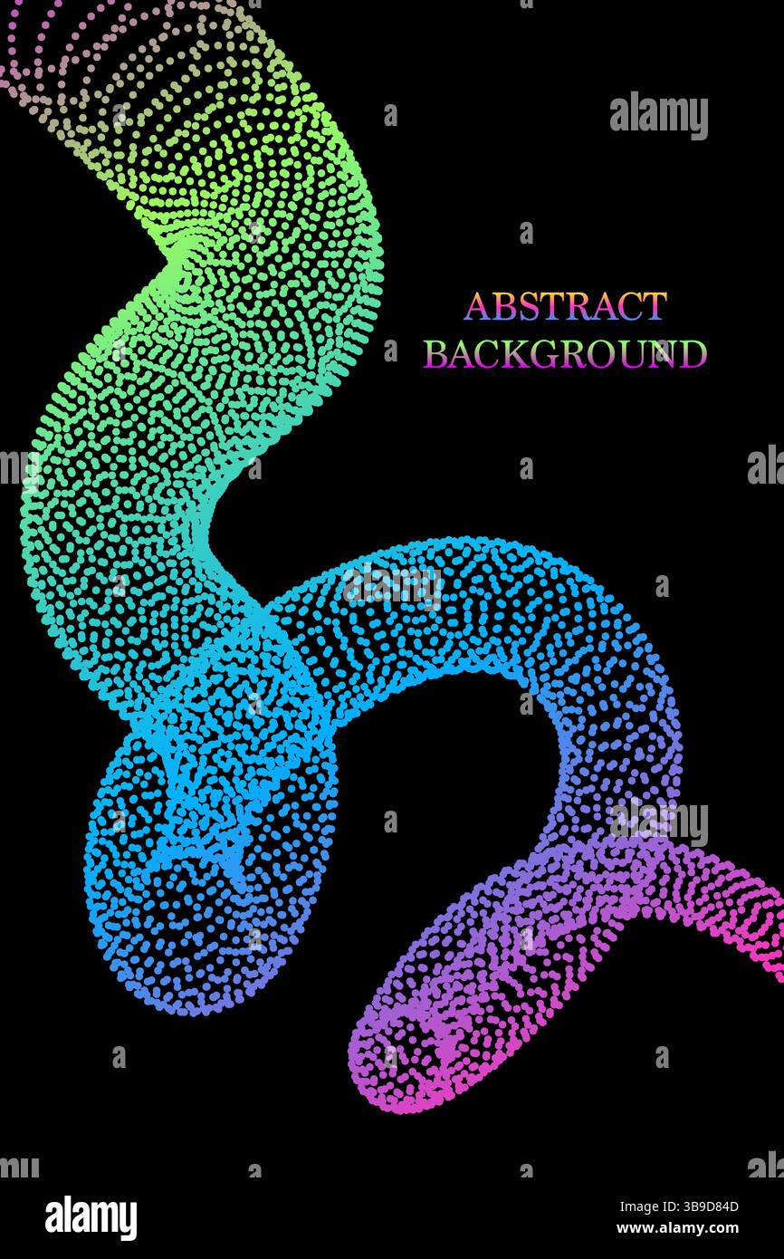 3d dotted line hi-res stock photography and images - Alamy