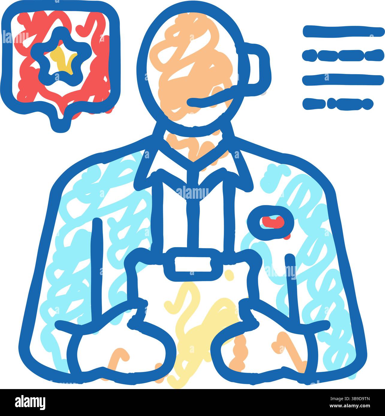 staffing event agency icon doodle illustration Stock Vector Image & Art - Alamy