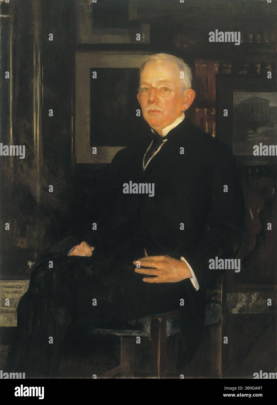 Edmund Charles Tarbell - Portrait of John Joseph Albright - 1915-1 ...