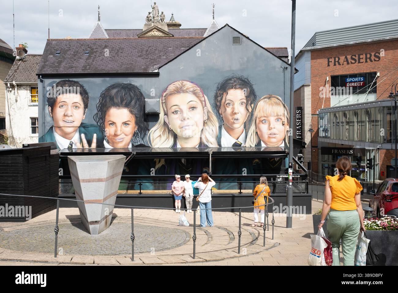 Derry / Londonderry, Northern Ireland - May 7th, 2025: Derry Girls ...