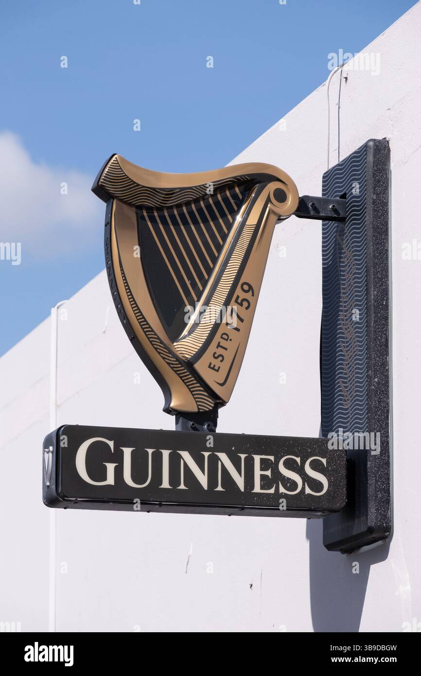 Derry / Londonderry, Northern Ireland - May 7th, 2025: black and gold ...