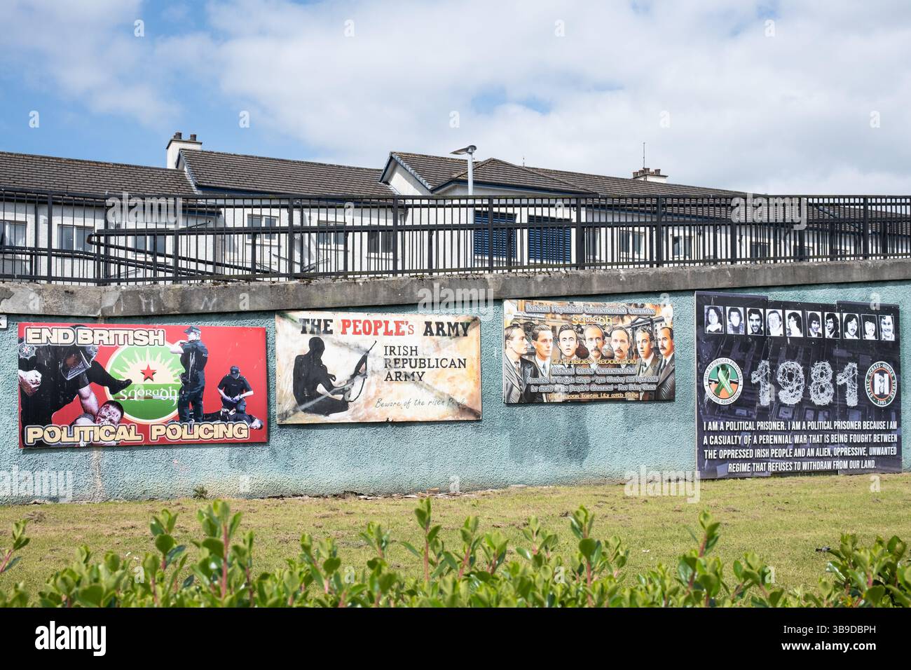 Derry / Londonderry, Northern Ireland - May 7th, 2025: Irish Republican ...