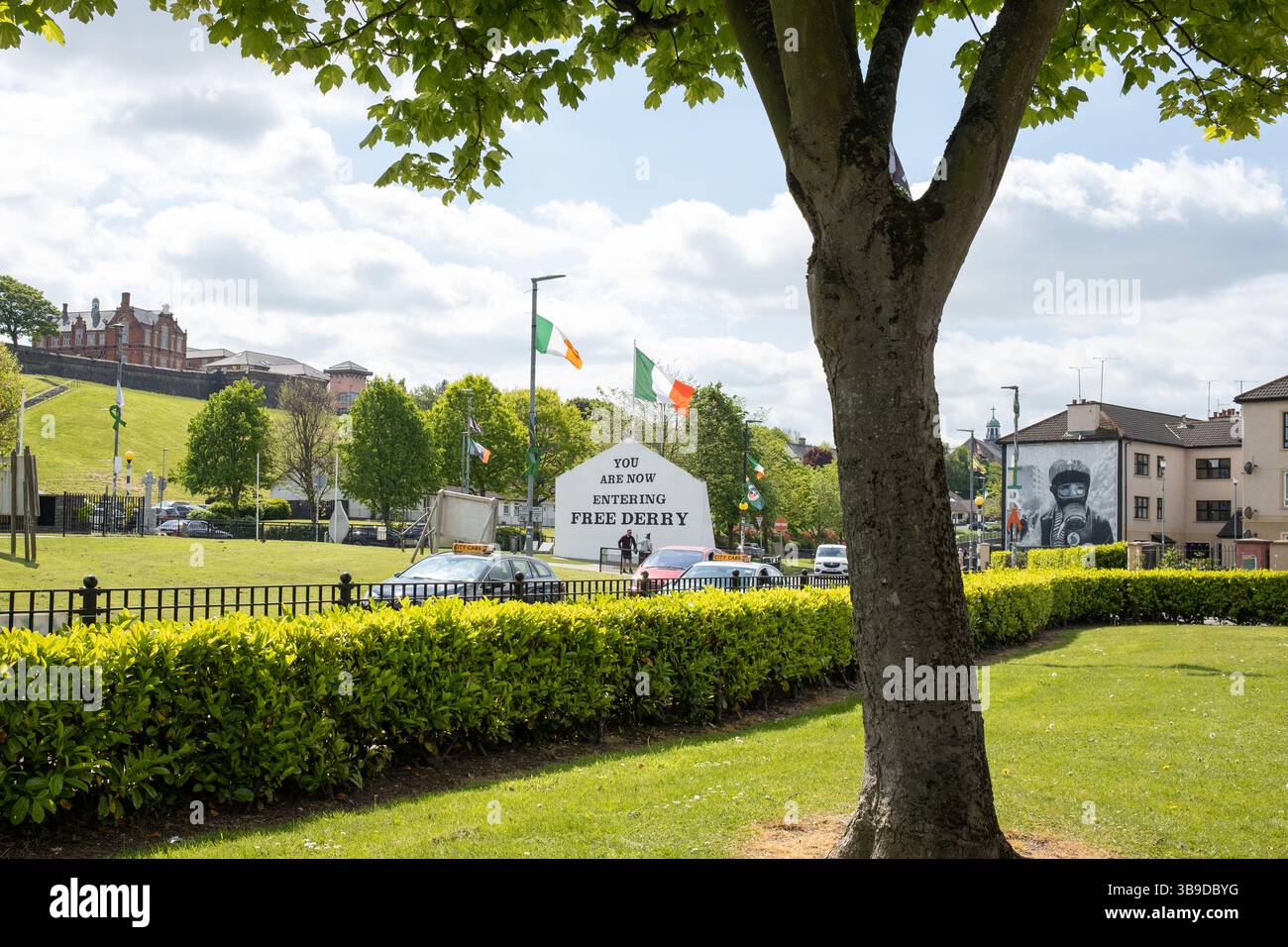 Derry / Londonderry, Northern Ireland - May 7th, 2025: View of Free ...