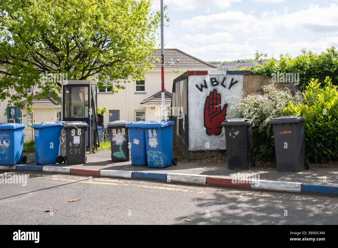 Derry / Londonderry, Northern Ireland - May 7th, 2025: Red Hand of ...