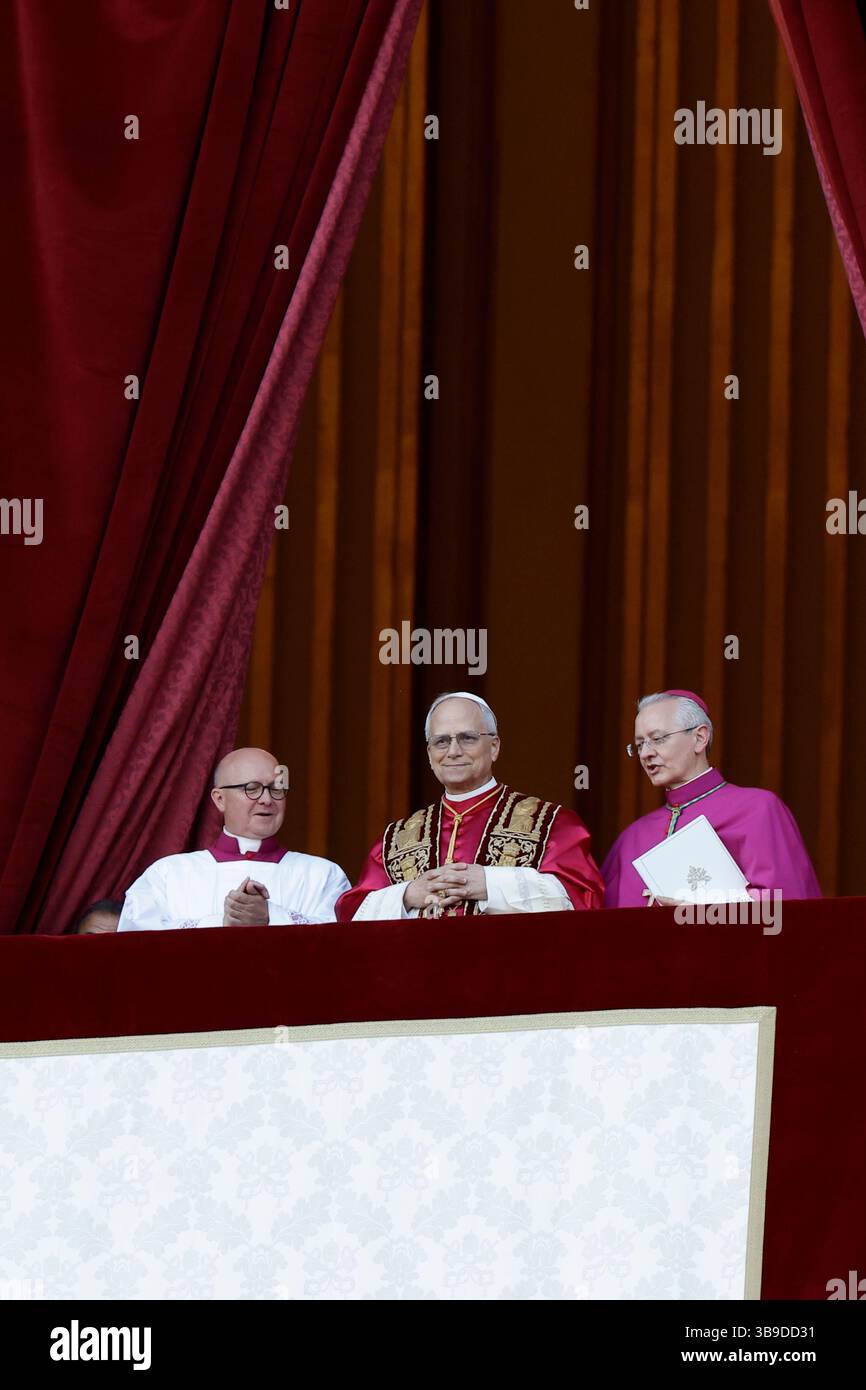 Vatican City, Vatican - Cardinal Robert Francis Prevost, the newly ...