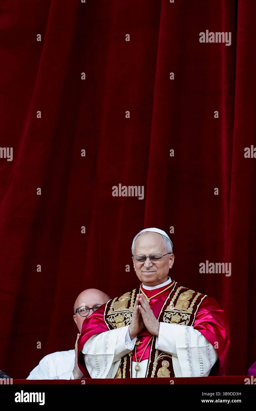 Vatican City, Vatican - Cardinal Robert Francis Prevost, the newly ...