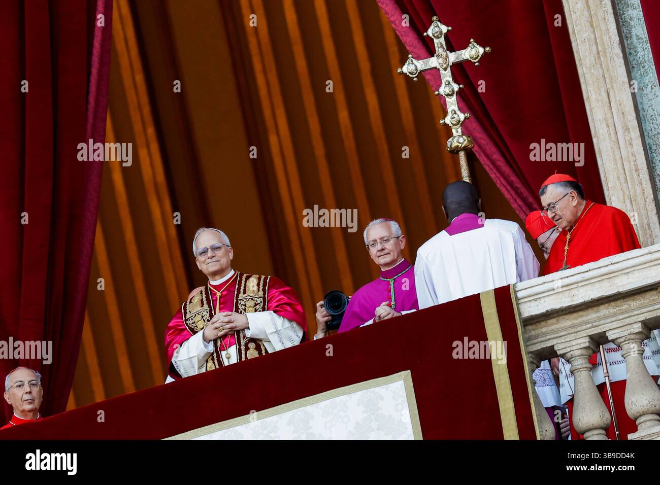 Vatican City, Vatican - Cardinal Robert Francis Prevost, the newly ...