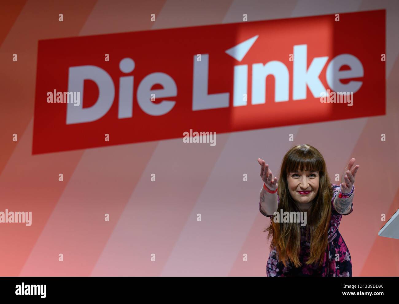 Chemnitz, Germany. 09th May, 2025. Heidi Reichinnek, parliamentary ...