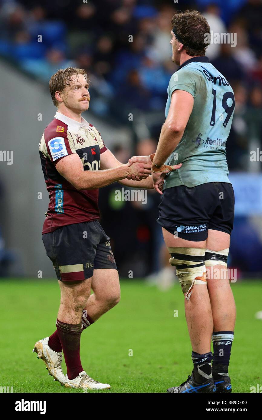 SYDNEY, AUSTRALIA - MAY 09: Harry McLaughlin-Phillips of Queensland ...