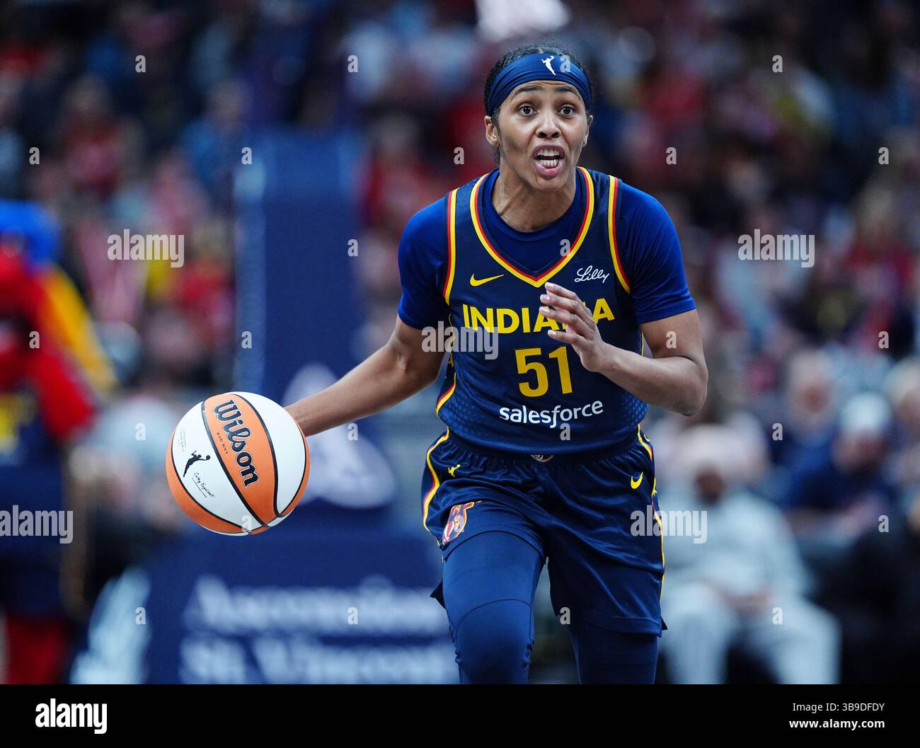 INDIANAPOLIS, IN - MAY 03: Indiana Fever guard Sydney Colson (51 ...