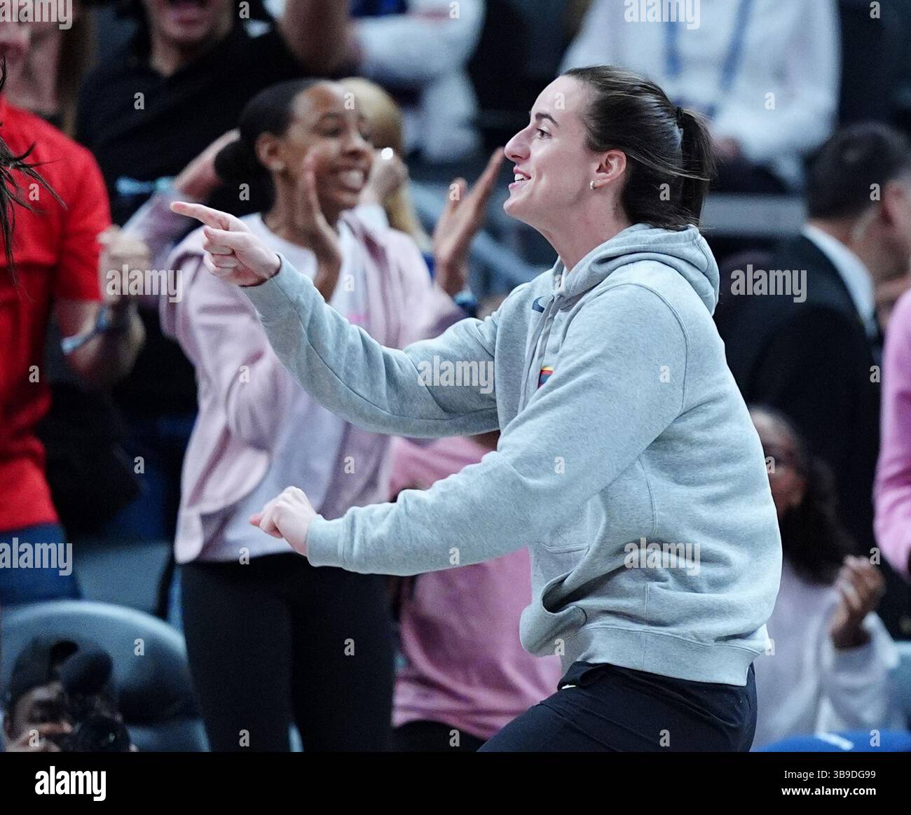 INDIANAPOLIS, IN - MAY 03: Indiana Fever guard Caitlin Clark (22 ...