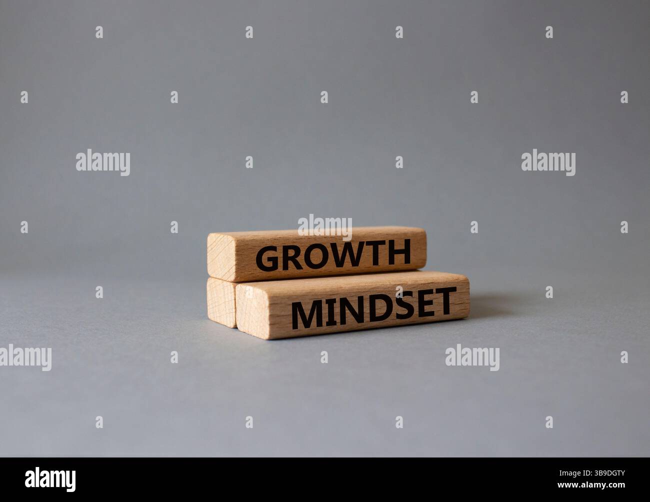 Growth Mindset symbol. Concept word Growth Mindset on wooden blocks ...