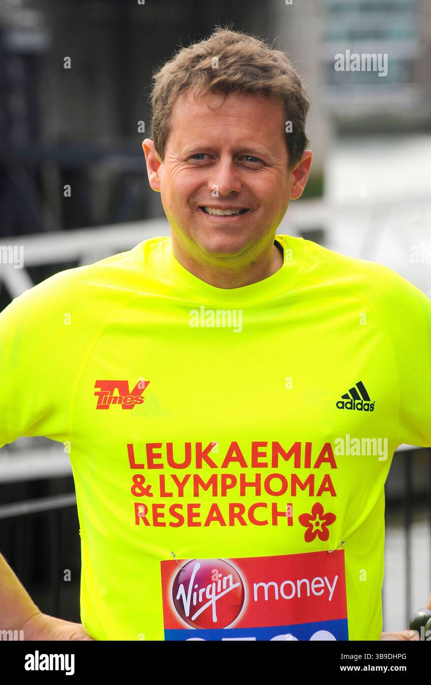 Mike Bushell at the Virgin London Marathon: Celebrities photocall in ...