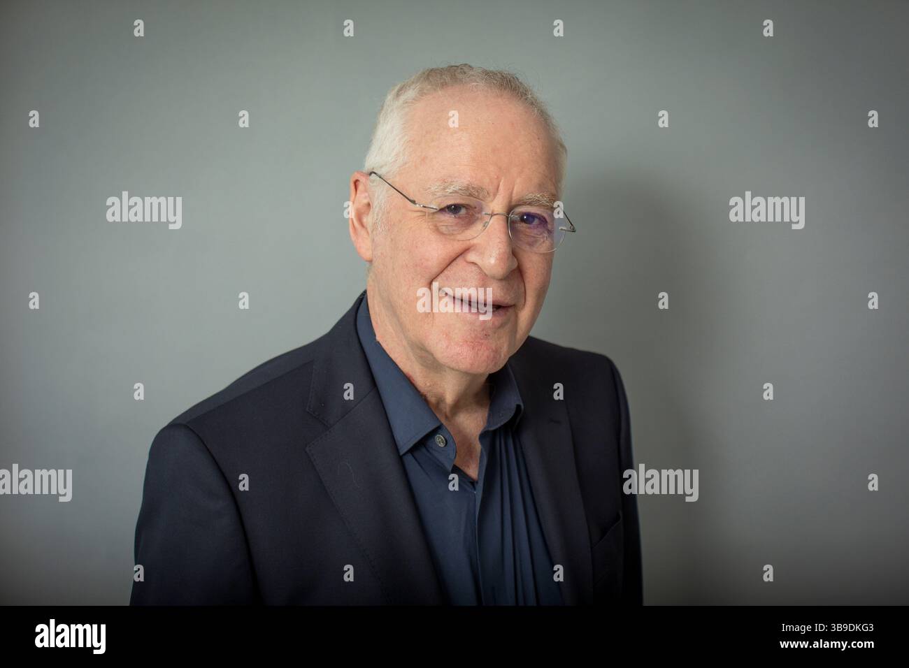 Author Ron Chernow poses for a portrait on Thursday, May 8, 2025, in ...