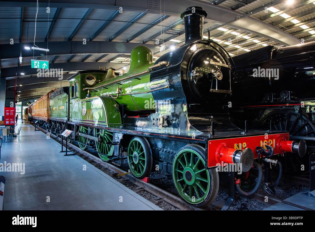 North Eastern Railway, 4-4-0, Class M1, locomotive 1621 at Locomotion ...
