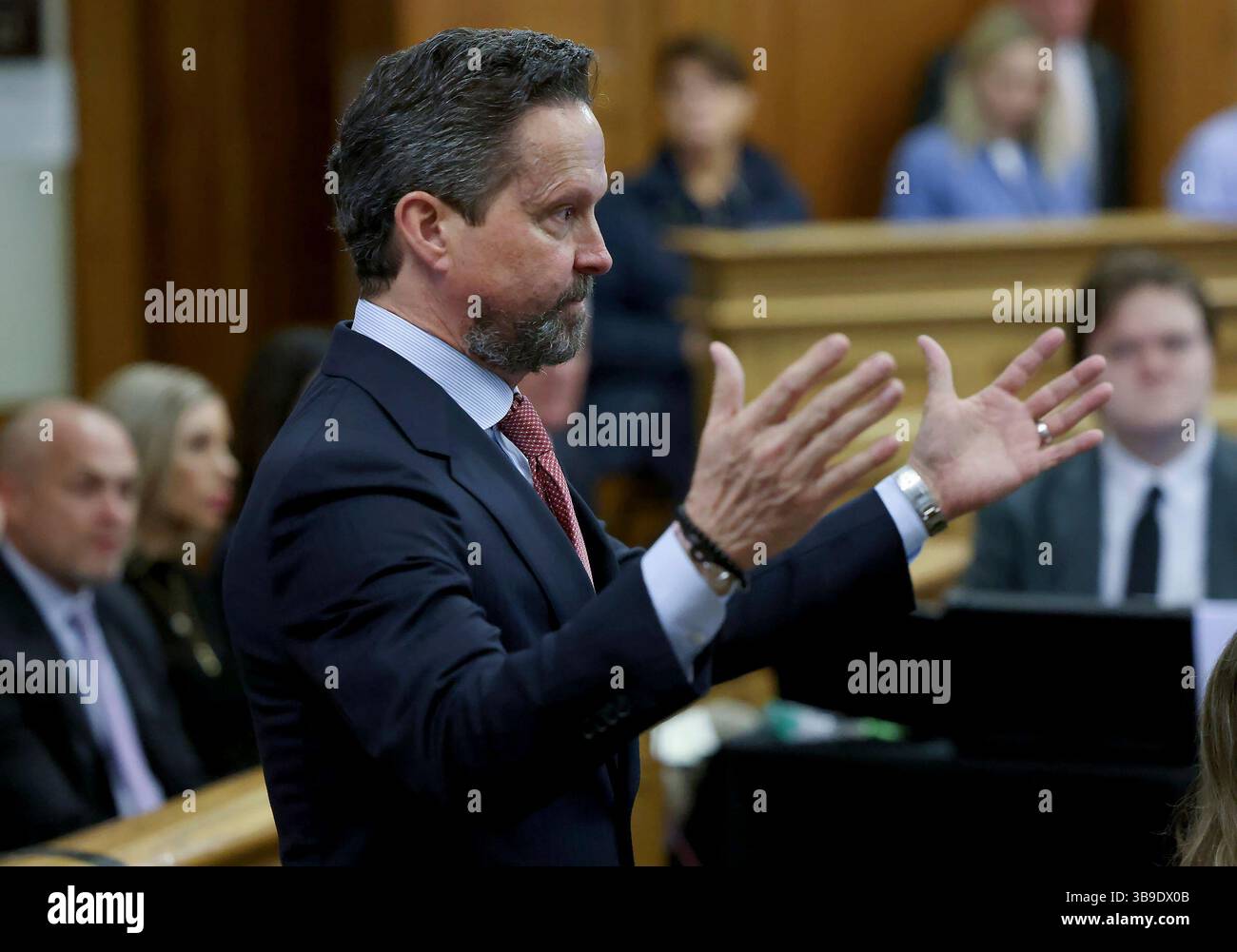 Defense lawyer Alan Jackson questions Massachusetts State Police Sgt ...