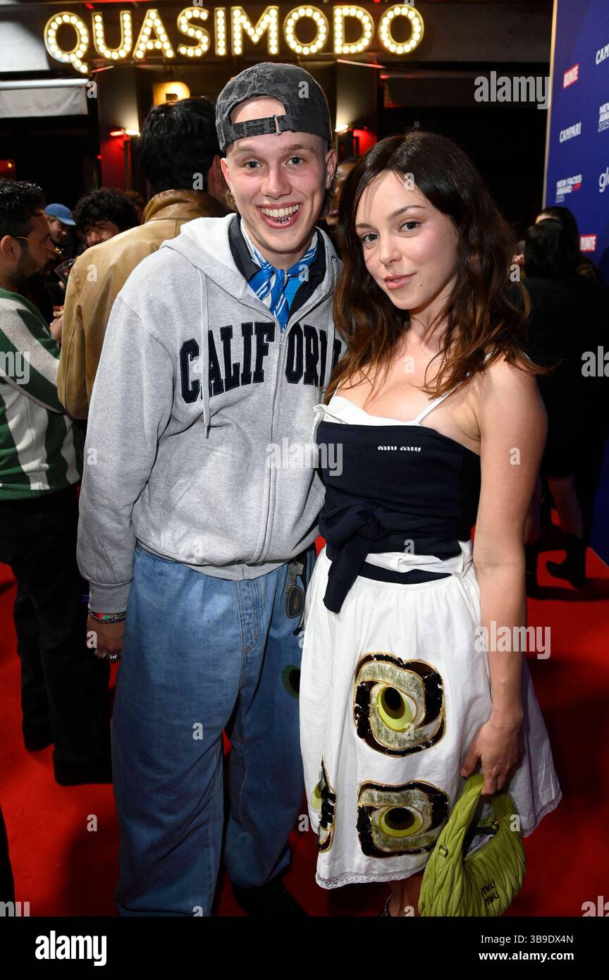 Noah Kraus und Tijan Marei bei der Verleihung der Bunte New Faces ...