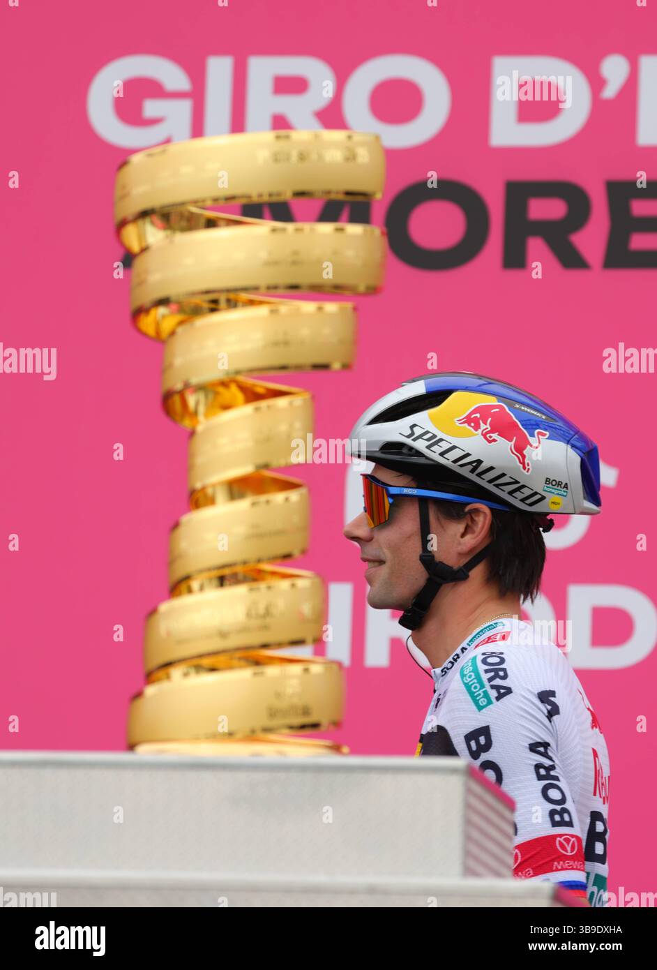 Giro d Italia in Abania Primo Roglic of Team Red Bull Bora Hansgrohe ...