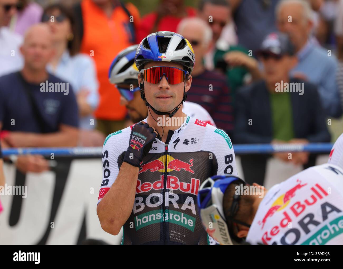 Giro d Italia in Abania Primo Roglic of Team Red Bull Bora Hansgrohe ...