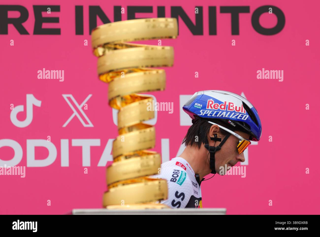 Giro d Italia in Abania Primo Roglic of Team Red Bull Bora Hansgrohe ...