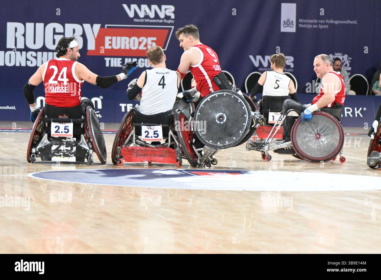European Wheelchair Rugby Championships 2025 France 65 vs Sweden 37 ...
