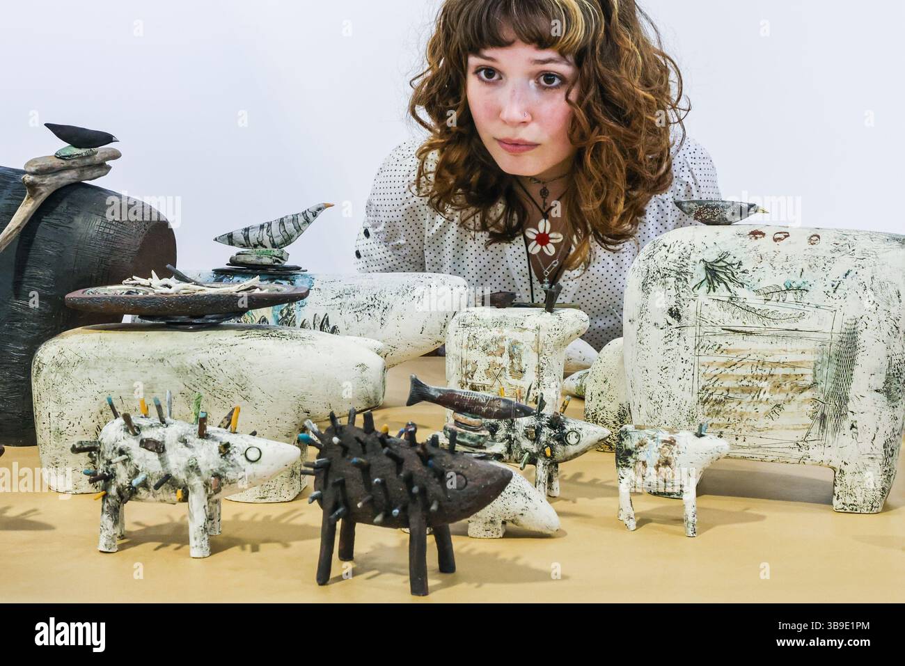 London, UK. 08th May, 2025. Ceramic Art London shows the work of around ...