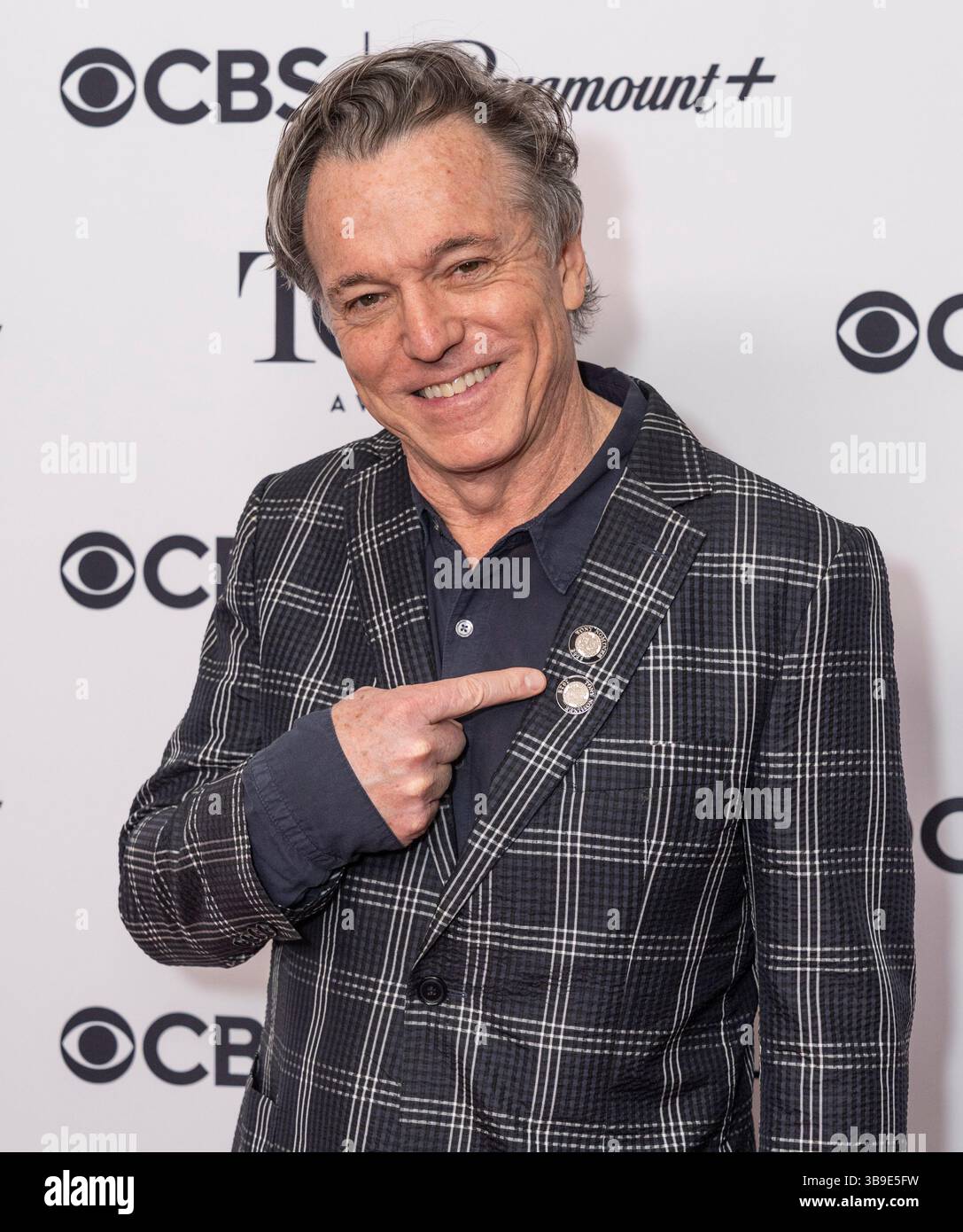 Derek McLane nominated for Best Scenic Design in a Musical attends meet the 2025 78th Annual ...