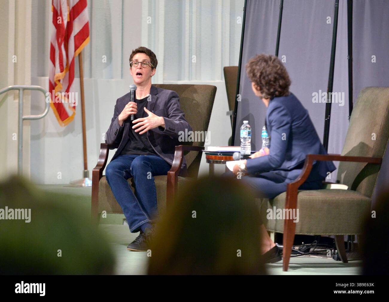 Miami, Florida, USA. 08th May, 2025. MSNBC Host of The Rachel Maddow ...