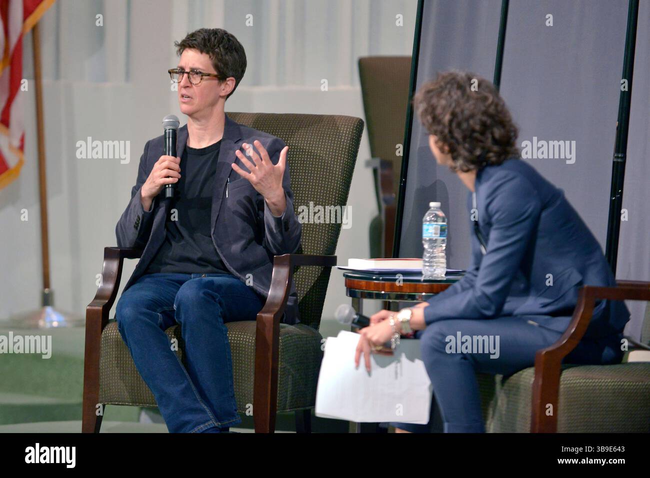 Miami, Florida, USA. 08th May, 2025. MSNBC Host of The Rachel Maddow ...