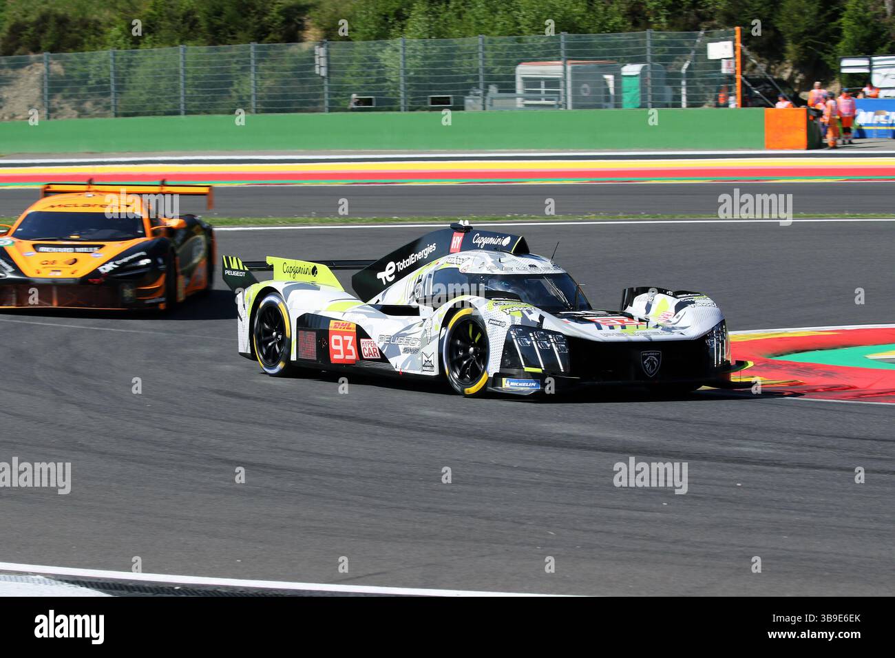 Stavelot, Belgien. 09th May, 2025. Stavelot, Belgien 07. - 10. Mai 2025: FIA WEC 6 Hours of Spa ...