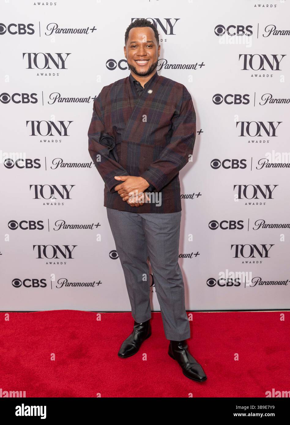 Branden Jacobs-Jenkins attends meet the 2025 78th Annual TONY nominees ...