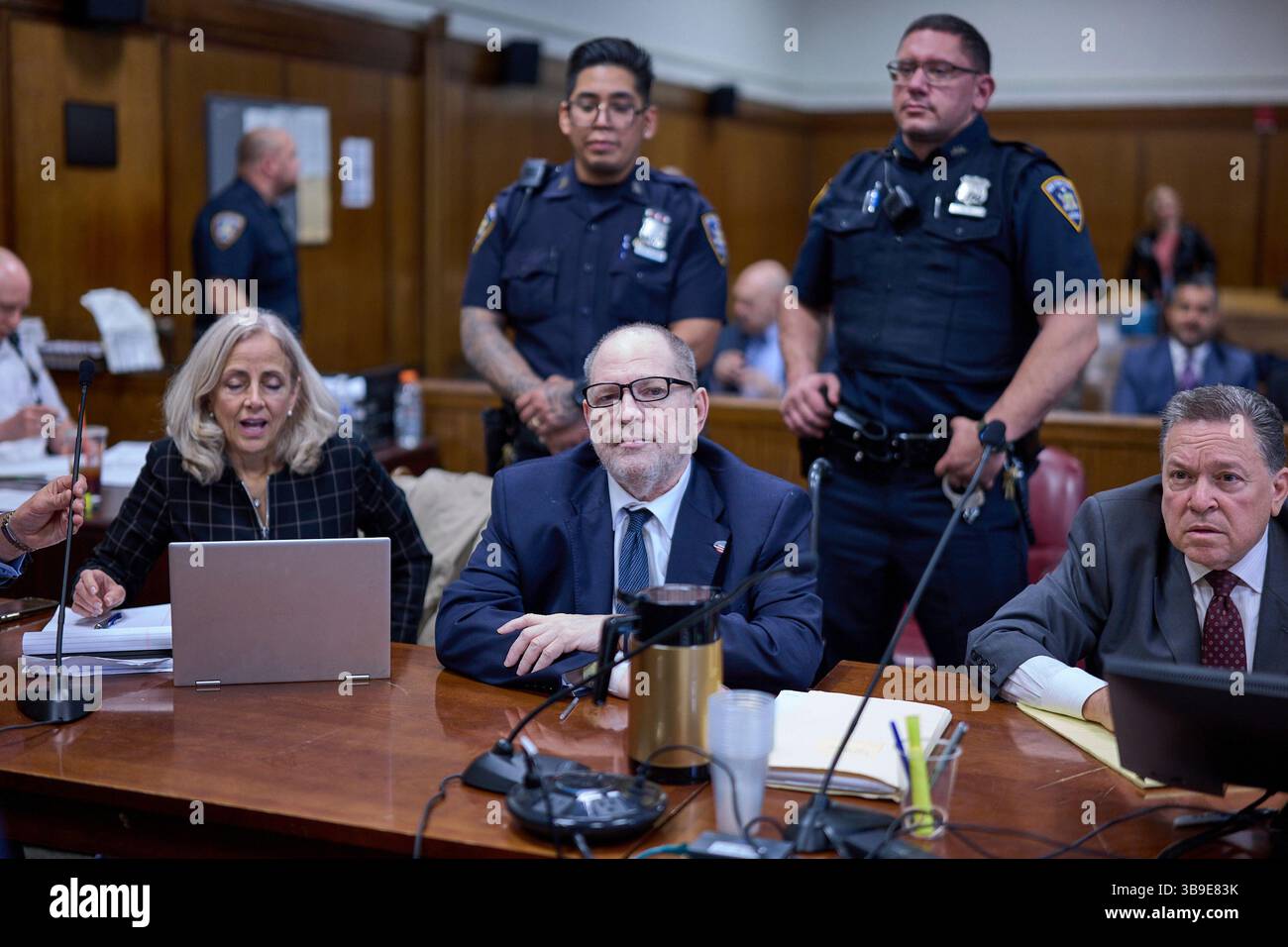 Harvey Weinstein appears in state court in Manhattan for his retrial on ...