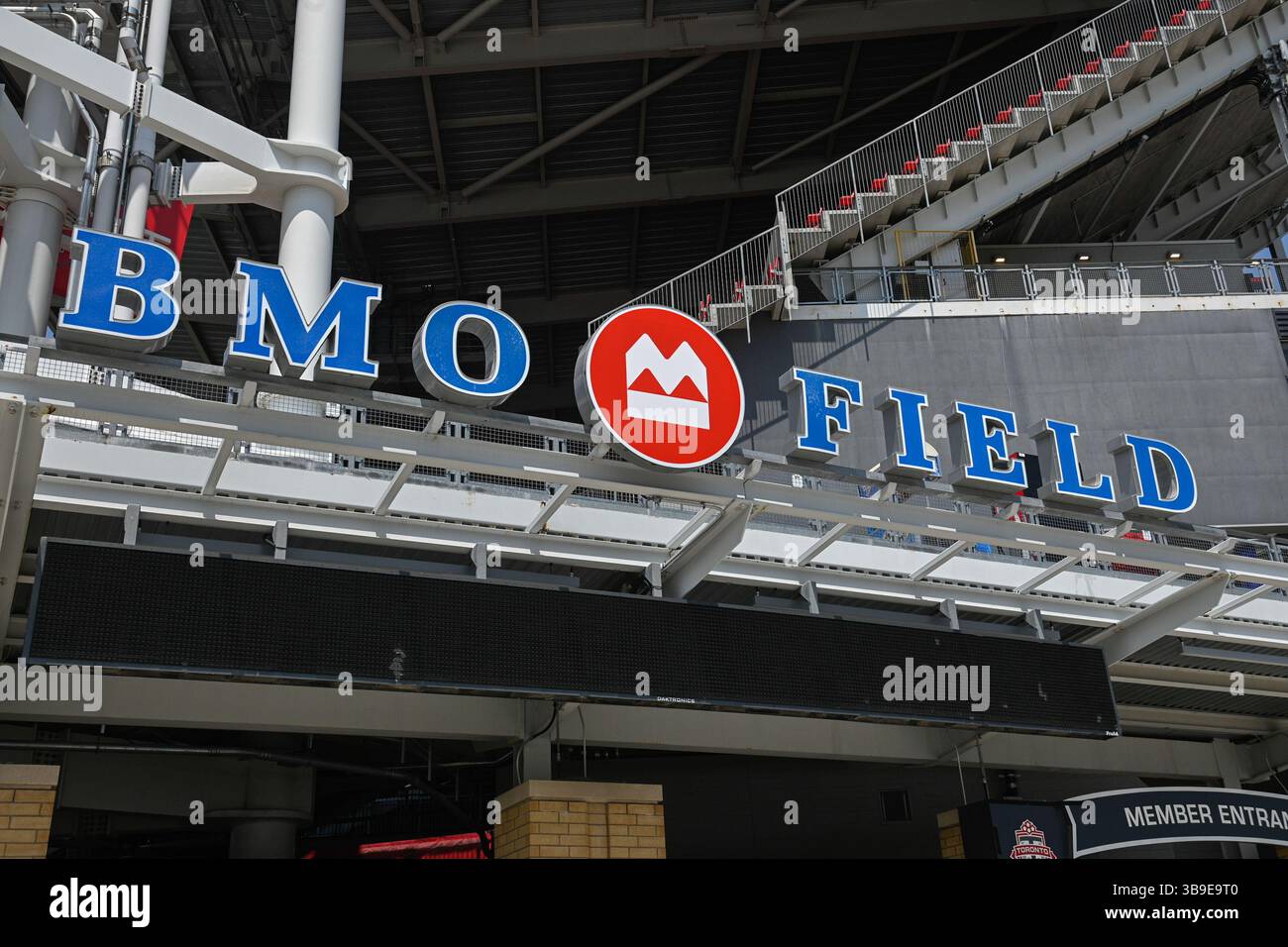 Toronto, ON, Canada – Augustl 1, 2024: The logo and brand sign of BMO ...