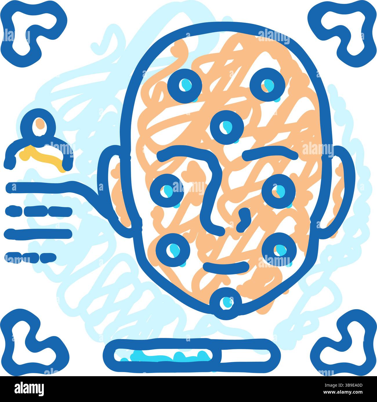 Voice recognition print Cut Out Stock Images & Pictures - Alamy