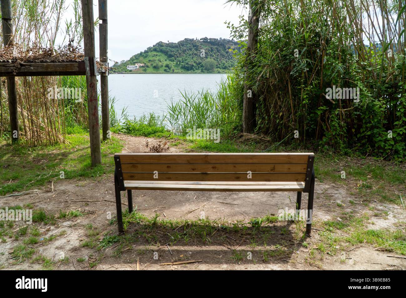 Averno lake crater hi-res stock photography and images - Alamy