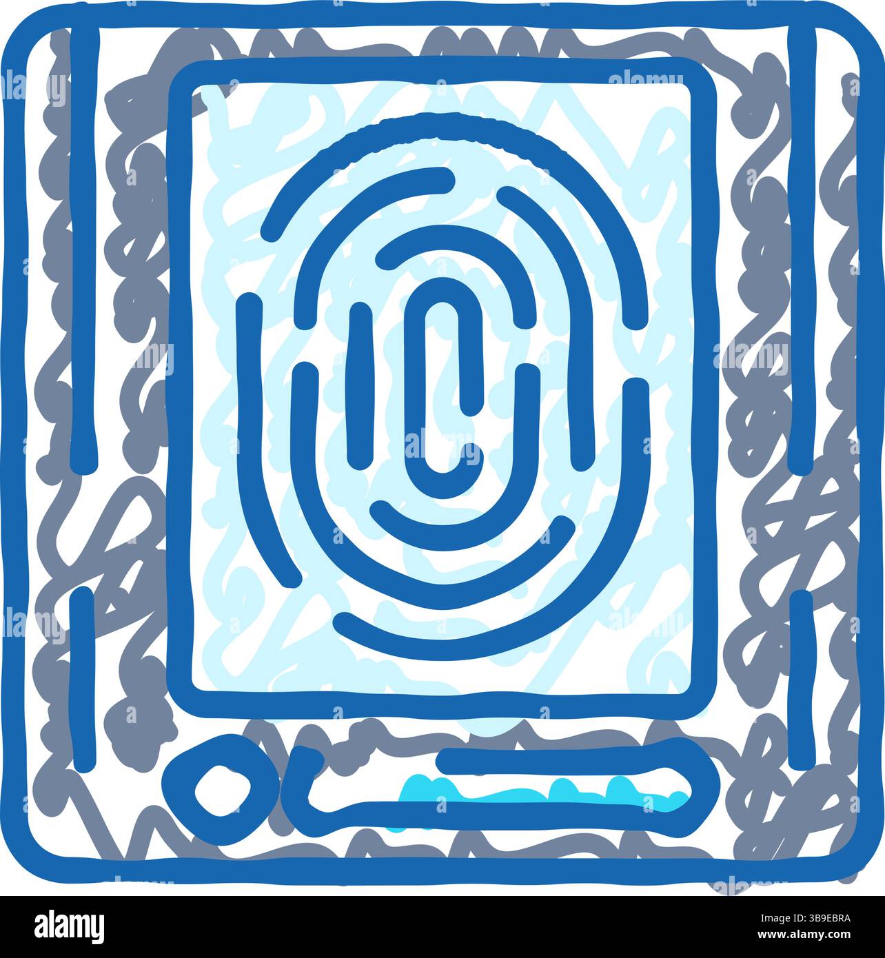 Biometric voice identification Cut Out Stock Images & Pictures - Alamy