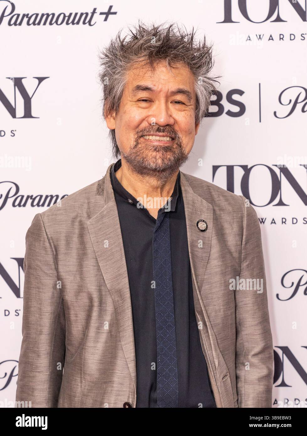 David Henry Hwang attends meet the 2025 78th Annual TONY nominees at ...