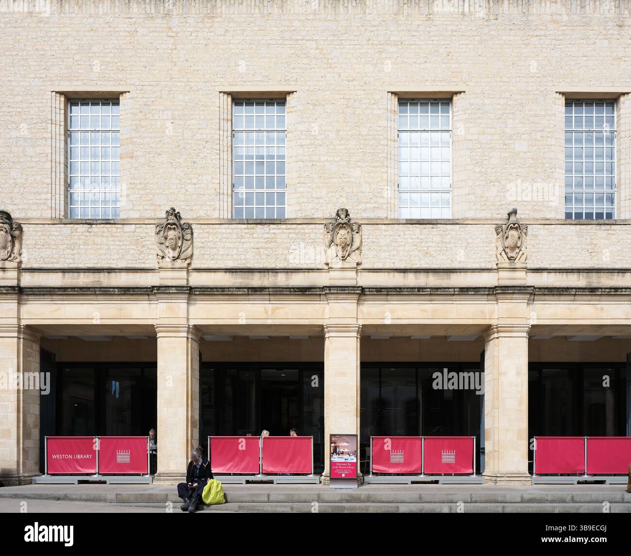 Weston building, Bodleian library, University of Oxford, England Stock ...