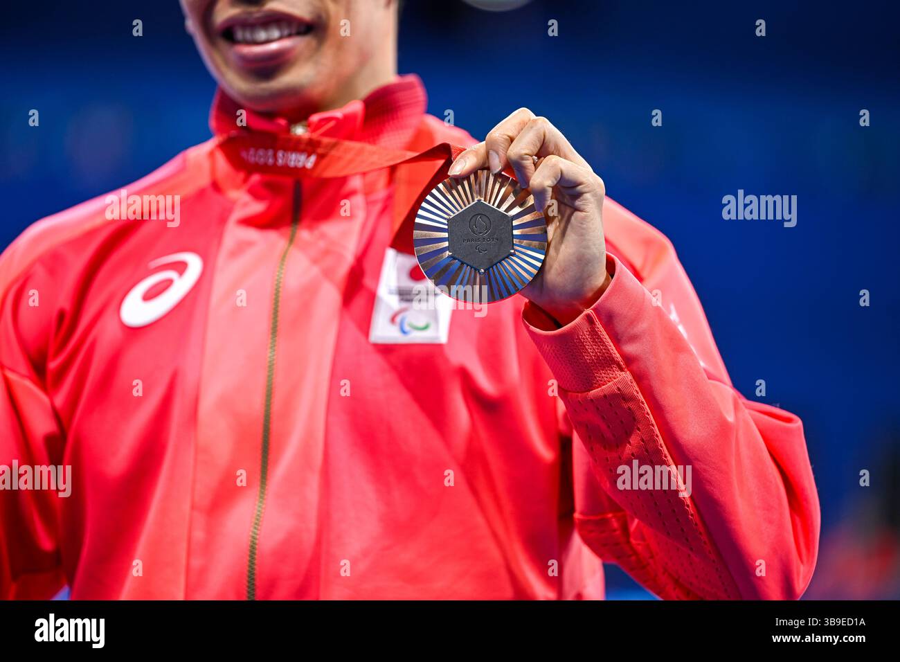 Swimming at Paris La Défense Arena on September 6, 2024: an athlete ...